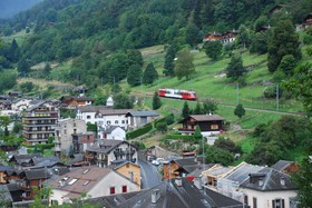 Balade – Vers Salvan – Train Mont-Blanc Express